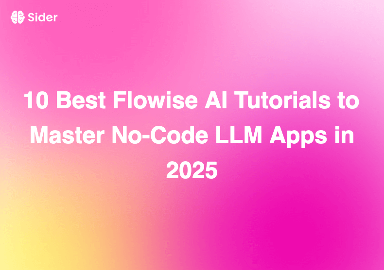 Le 11 migliori alternative a Flowise AI per la creazione di app LLM nel ...